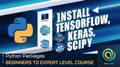 How To Install Python Packages Tensorflow Keras Scipy