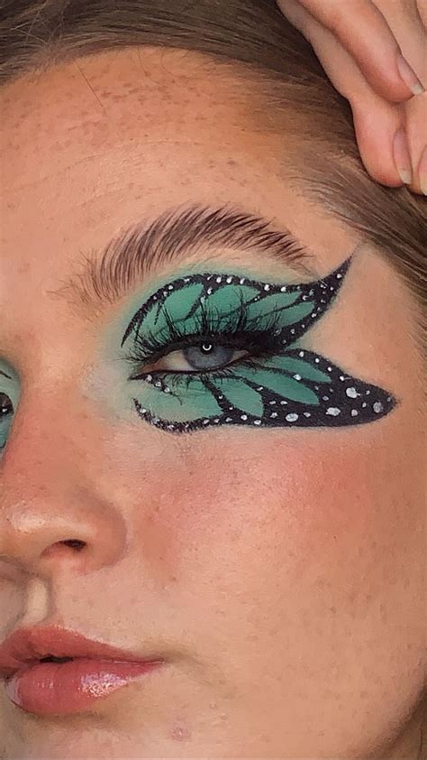 Butterfly Makeup Butterfly Makeup Bold Eye Makeup Butterfly Eye Makeup