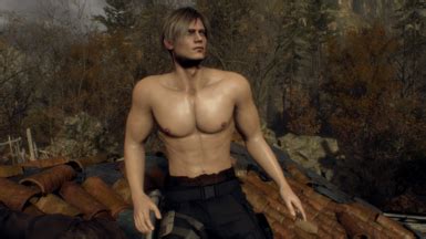 Shirtless Leon Chainsaw Demo At Resident Evil Nexus Mods