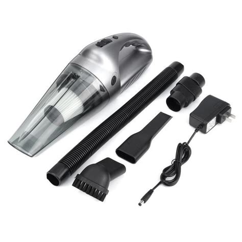 Aspirateur à Main 120W Sans Fil Voiture Chargeur LED Humide Sec