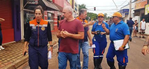 DEFESA CIVIL DO ESTADO FAZ VISTORIA EM SÃO CARLOS E CONFIRMA QUE A