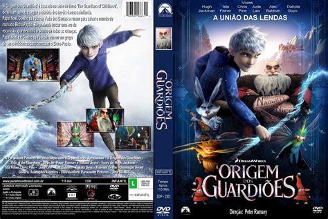 VECOSTAR Capas de DVD s Capa DVD A Origem dos Guardiões