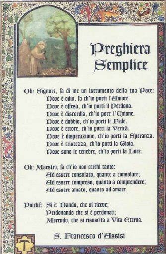 PIETRE VIVE La Preghiera Semplice Di San Francesco Compie 100 Anni Ma