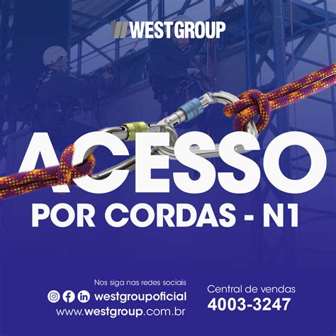 Acesso Por Cordas N1 IRATA West Group