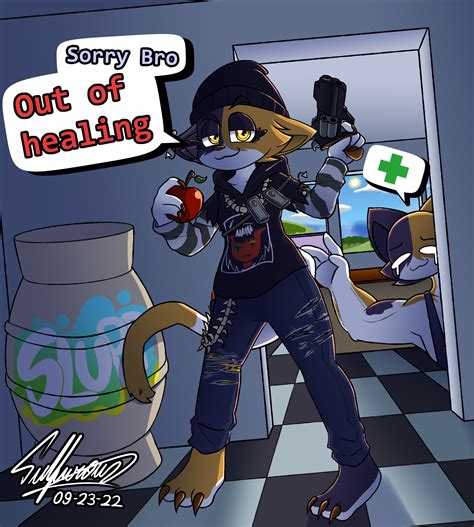 213165 Safe Artistghostlyfoxy Artistsulphurousgoat Meow Skulls Fortnite Meowscles