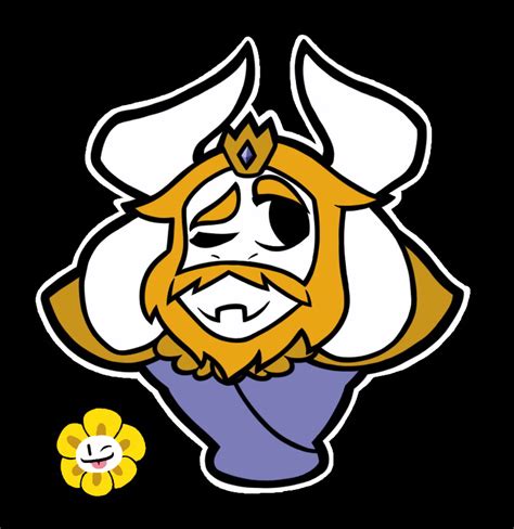 Asgore And Flowey By Takeashley On DeviantArt