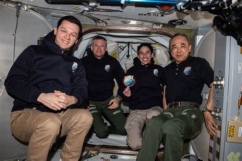 Four Expedition 70 Crew Members Pose For A Portrait A Photo On Flickriver