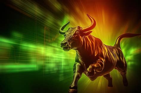 Premium Photo Stock Market Bull Market Trading Up Trend Of Graph