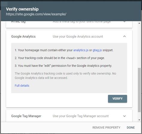 Google Sites Tutorial How To Verify Google Site Ownership With Search