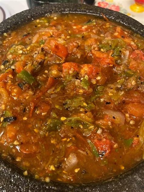 Salsa De Molcajete Picosa Easy Recipes
