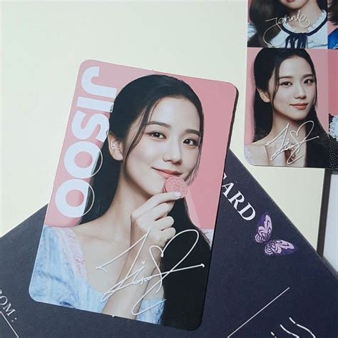 oreo x blackpink photocard jisoo jennie lisa rosè Lisa Rosé Jennie