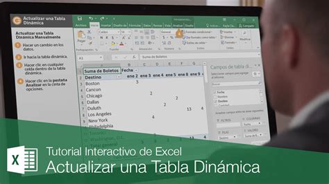 Actualizar una Tabla Dinámica CustomGuide