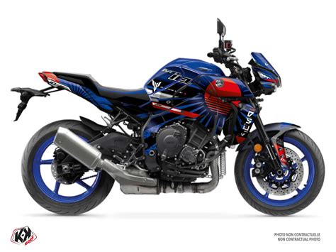 KIT DÉCO MOTO DARKSIDE YAMAHA MT 10 BLEU Kutvek