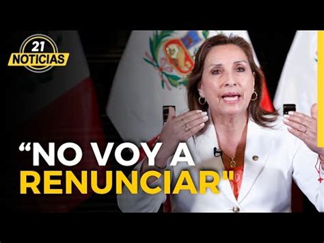 Presidenta Dina Boluarte brinda mensaje a la Nación EN VIVO Dina