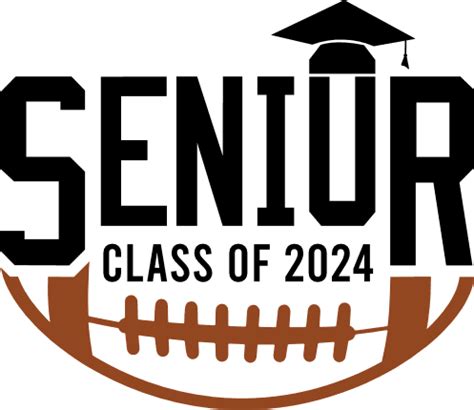 Football Lover Tshirt Design Senior Class Of Free Svg File For