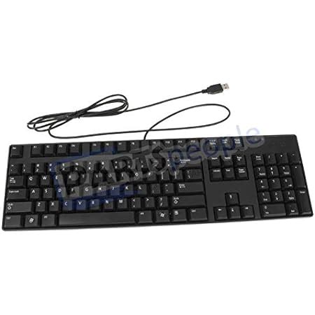 Amazon Dell 2GR91 Slim USB 104 Key Keyboard With Fold Out Feet For