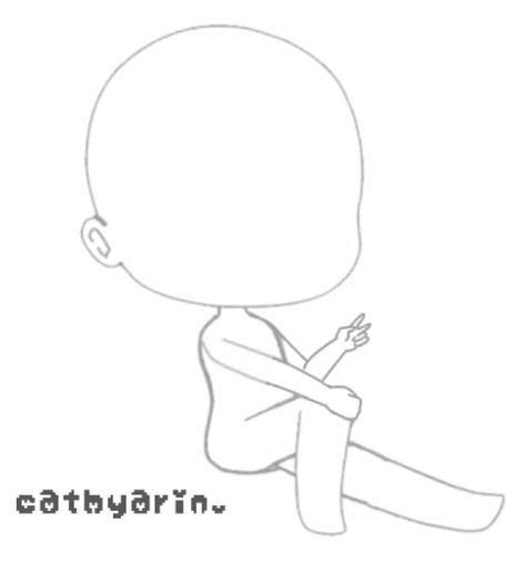 Download 30 Esboço De Corpo Gacha