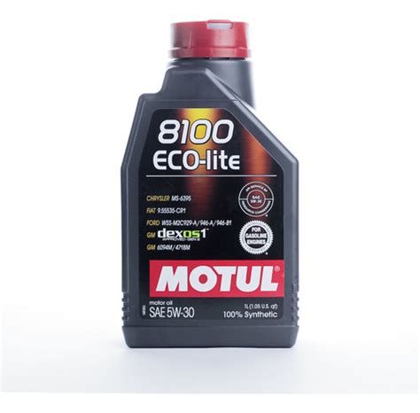 Aceite Motul 5w30 Eco Lite 8100 Full Sintetico 1 Litro MercadoLibre