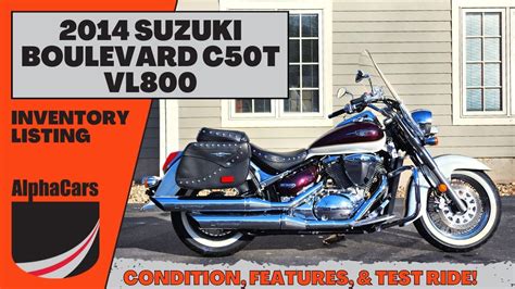 2014 Suzuki Boulevard C50T VL800 Review Condition Features Test