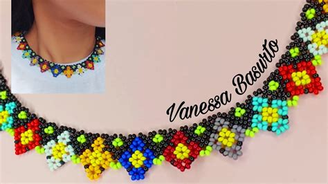 COLLAR MULTICOLOR DE CHAQUIRAS MOSTACILLAS Beautiful And Easy