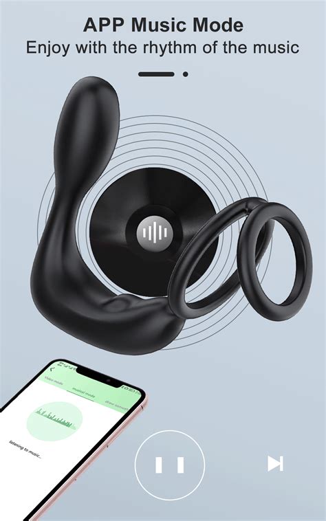 App Controlled Vibrating And Thrusting Butt Plug With Cock Ring Dearvibe