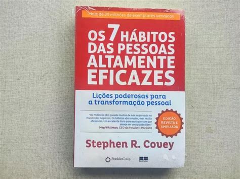 Livro Os 7 Hábitos Das Pessoas Altamente Eficazes Lacrado