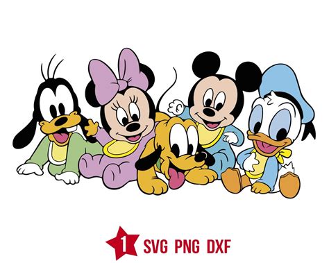 Mickey Mouse Friends Svg Group Disney Mouse Svg For Cricut Inspire