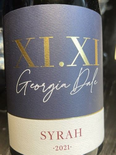 No 7 Healesville XIXI Georgia Dale Shiraz Vivino France