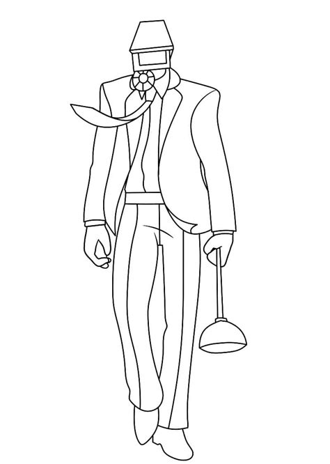 Desenhos De Skibidi Toilet Para Colorir Pintar E Imprimir