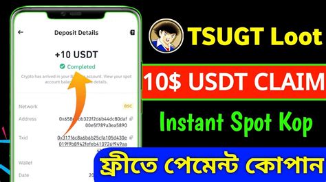 Instant 10 USDT Received Binance New Offer Today Ll Instant Payment