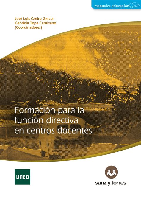 Editorial Sanz y Torres Formación para la Función Directiva en