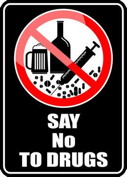 Say No To Alcohol Poster