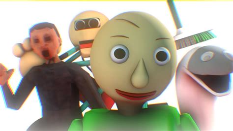 Sfm Baldi Top 3 Baldis Basics In Education And Learning Animation Compilation Youtube