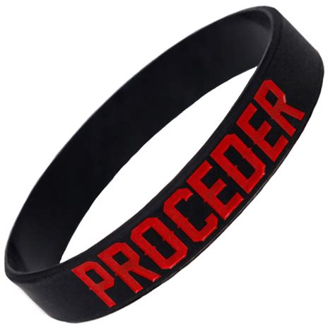 CHADA opaska PROCEDER black Silikonowa na rękę ARI 12175088685