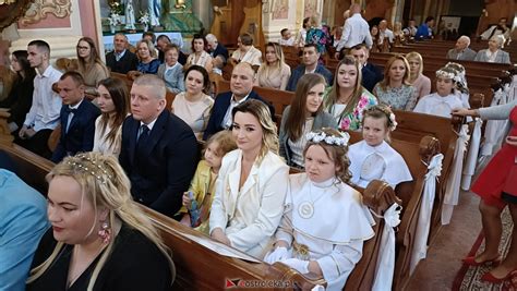 Pierwsza Komunia Święta w kościele pw św Antoniego w Ostrołęce 13 05