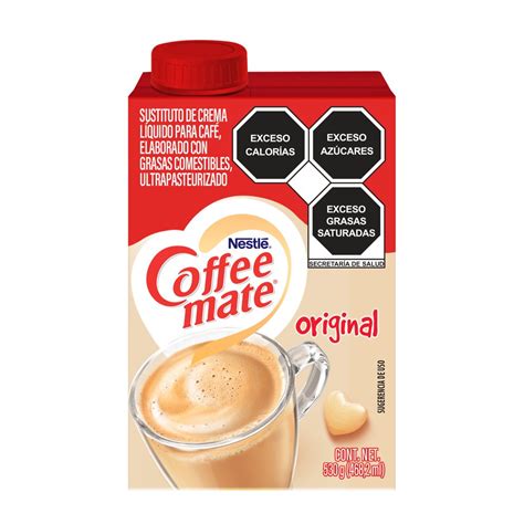 Sustituto de Crema para Café Coffee Mate Líquido Original 530g Soriana