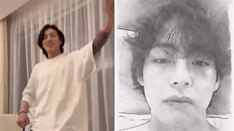 Run Bts Jungkook Shows His Cool Moves Shirtless V Teases Fans The
