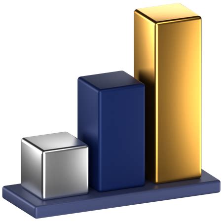 Gráfico De Barras 3D Icon Free Download Negocio 3D Icons IconScout