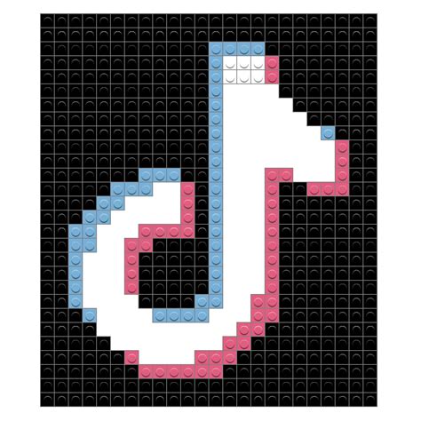 Pixel Art Tik Tok