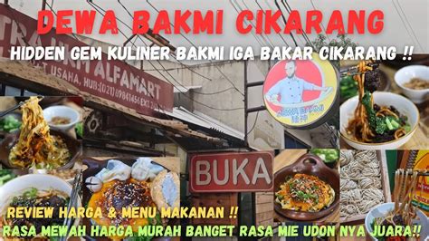 Dewa Bakmie Cikarang Hidden Gem Wisata Kuliner Ramen Udon Daging