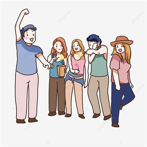 Gambar Orang Berkumpul Kartun 55 Koleksi Gambar
