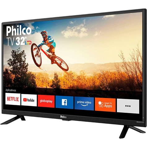 Smart TV LED 32 HD Philco PTV32G52S 2 HDMI 1 USB Wi Fi Netflix