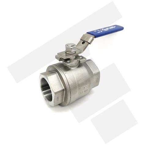 Válvula Bola 2 Cuerpos Full Inox 2000WOG NPT PLUS Valvulas Industriales