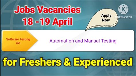 software testing job jobs in manual and automation testing job vacancy 2023 fresher