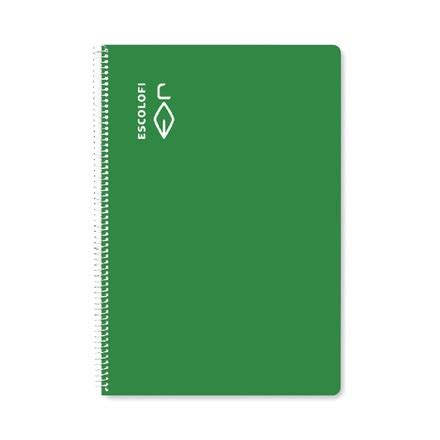 Cuaderno Espiral Folio 50 Hojas 70 Gramos Pauta 2 5 Tapa Dura Escolofi