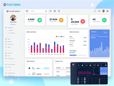 Admin Dashboard Template And Bootstrap Ui Kit Web App Power Bi