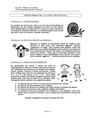 Fillable Online Thales Cica Problemas De La Fase Provincial Saem