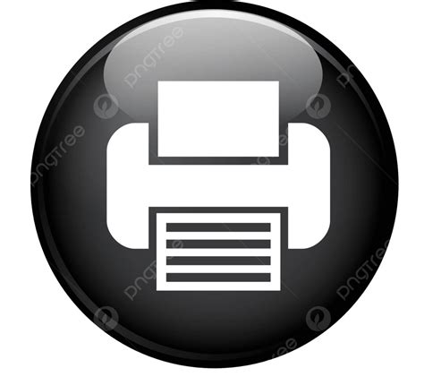 Impresora Icono Imprimir Vector Esfera Vector PNG dibujos Impresión