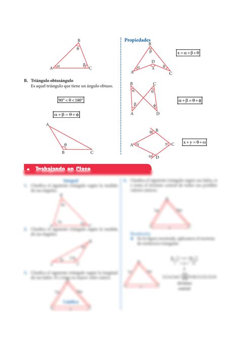 Solution Clasificaci N De Tri Ngulos Y Propiedades Auxiliares