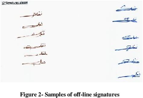figure 2 from arabic signature verification dataset semantic scholar